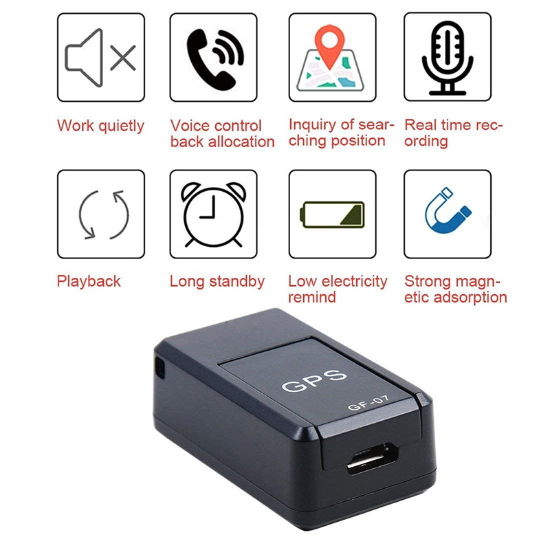 Spy GPS Tracker GF-07 Device - Asleesha