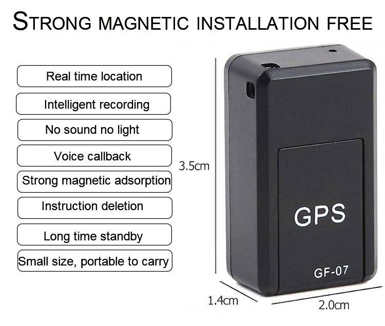 Spy GPS Tracker GF-07 Device - Asleesha